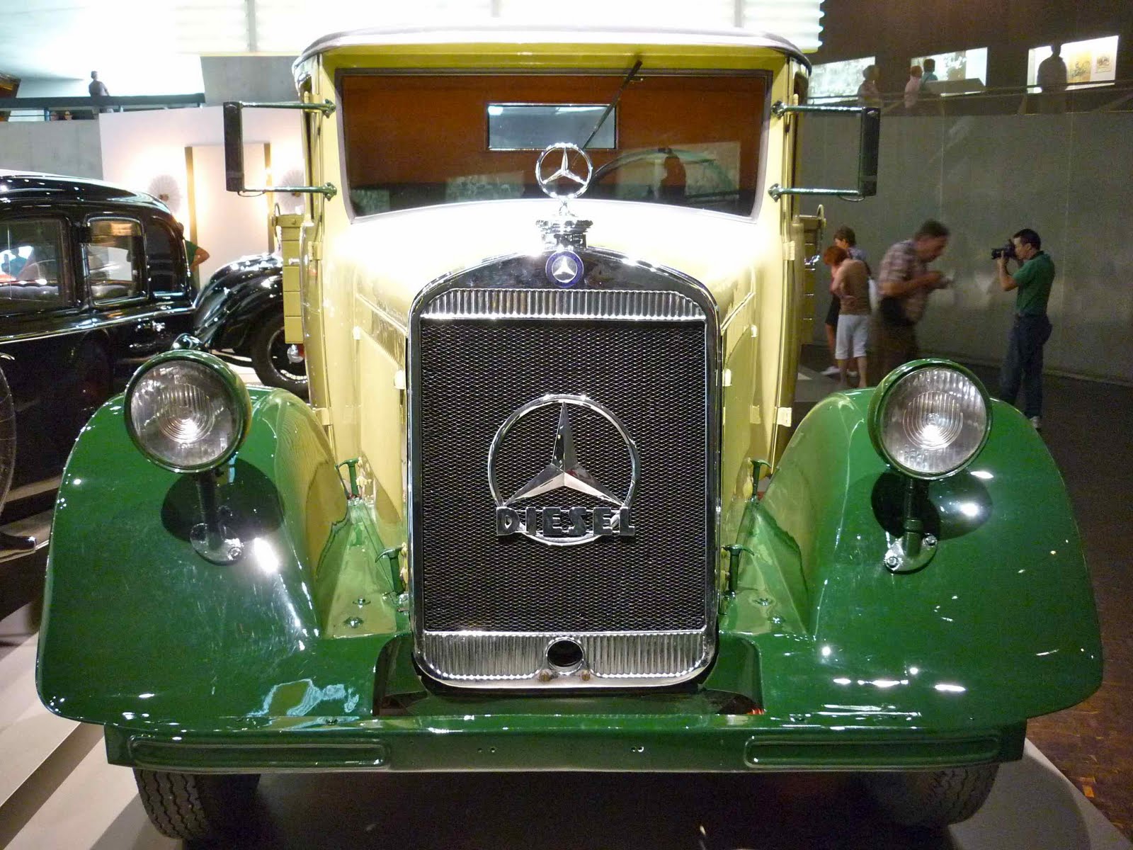 Green Laker: Mercedes-Benz Museum, Stuttgart Germany