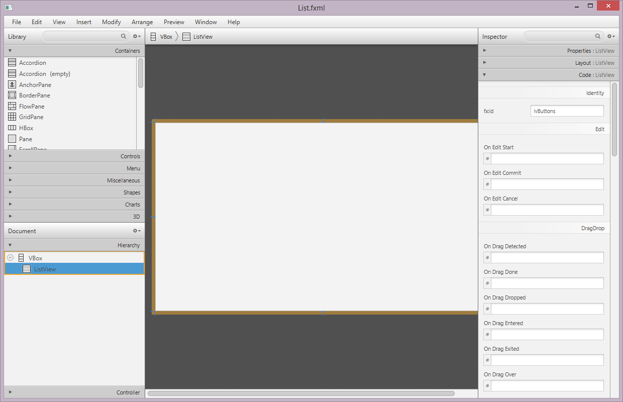 Bekwam Blog: A Master / Detail Pattern with JavaFX Node Properties and UserData