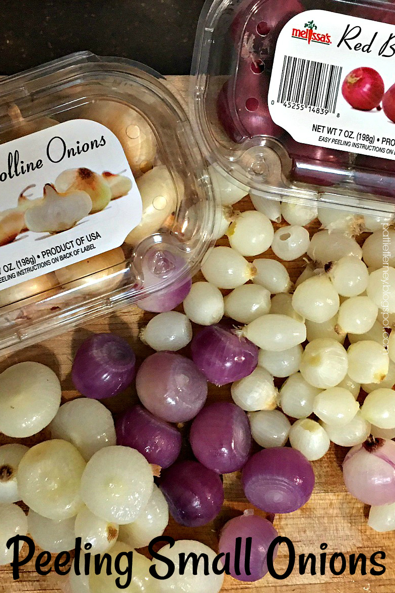 Olla-Podrida: Peeling Small Onions