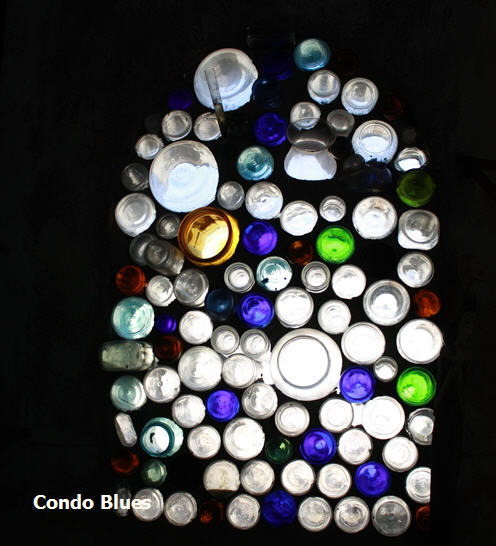 Condo Blues: Recycled Glass Bottle Windows