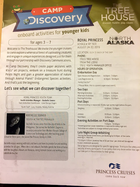 Deb's Days: Onboard Activities for Princess Cruises Kid's Clubs