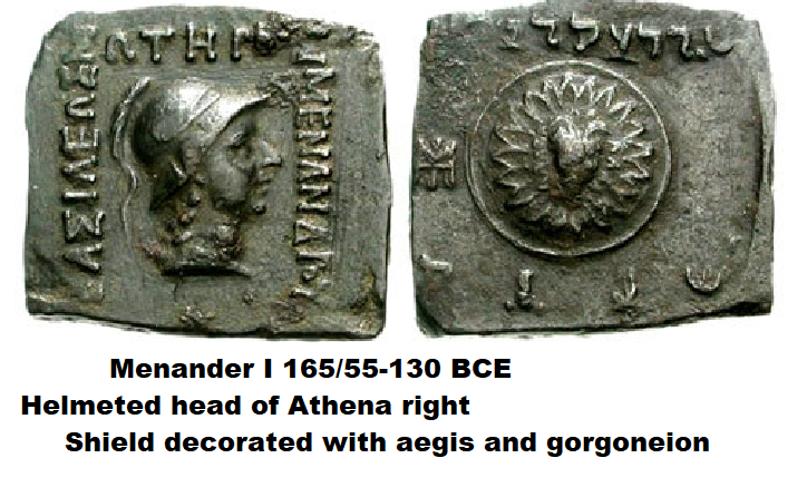 Greek Asia: THE COINS OF MENANDER