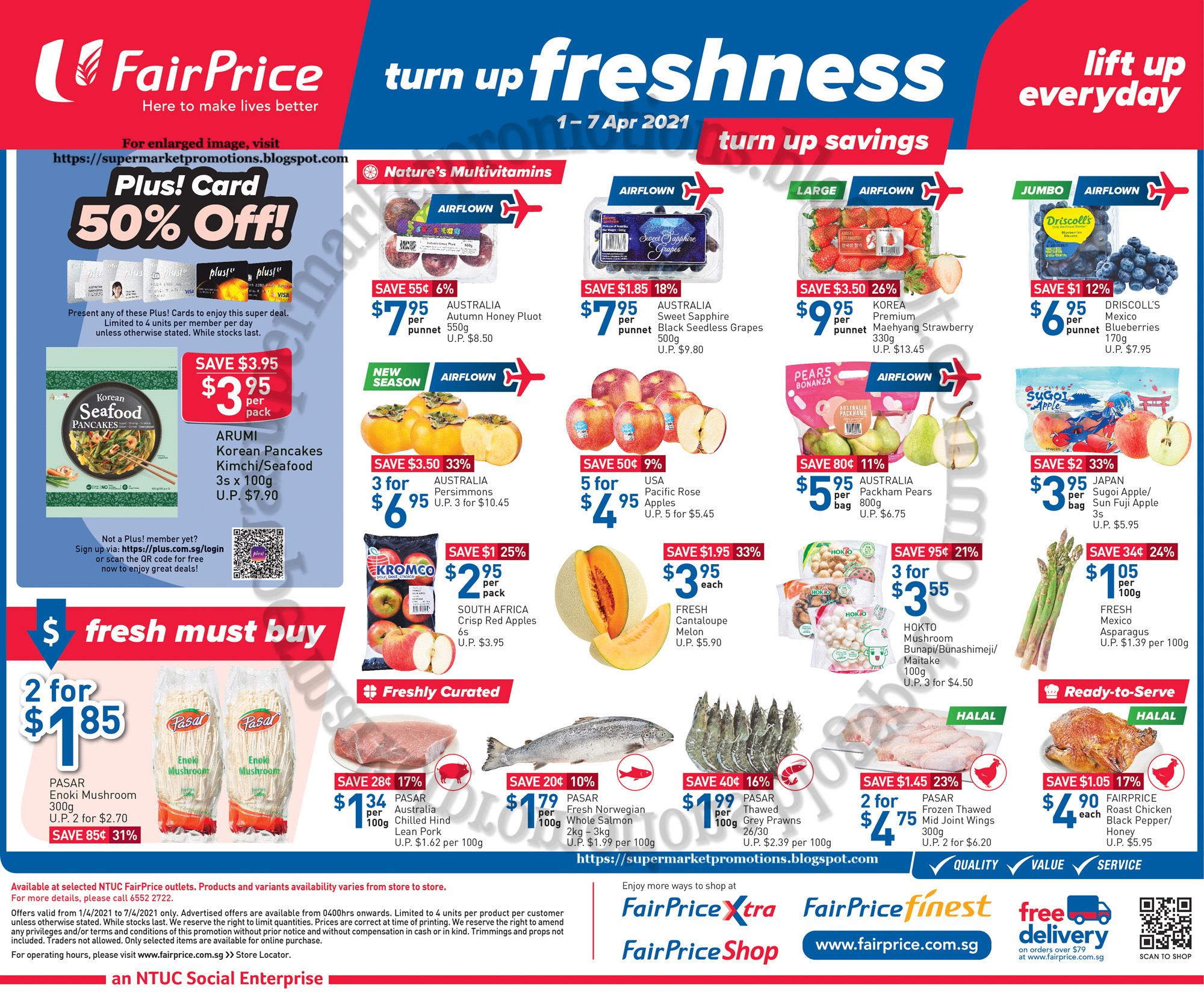 NTUC FairPrice Fresh Produce Promotion 01 - 07 April 2021 ~ Supermarket ...