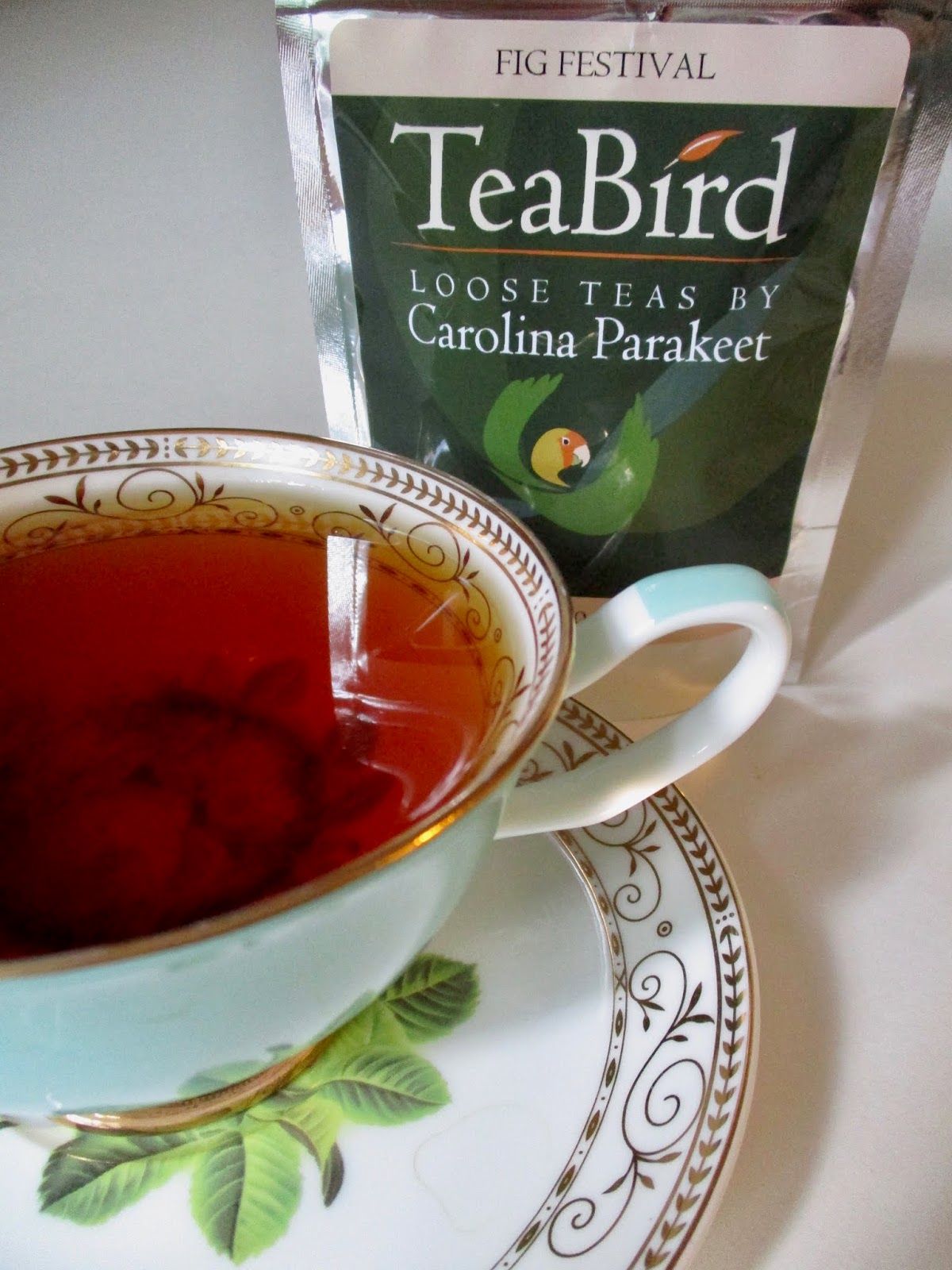 Tea With Friends: Tea Bird Fig Festival Tea from the Carolina Parakeet