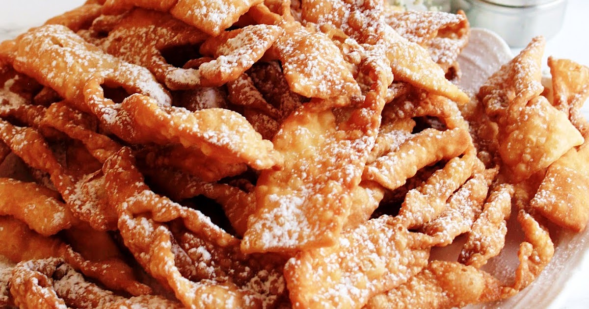 Faworki (chrusty) Babci Krysi | Tysia Gotuje blog kulinarny