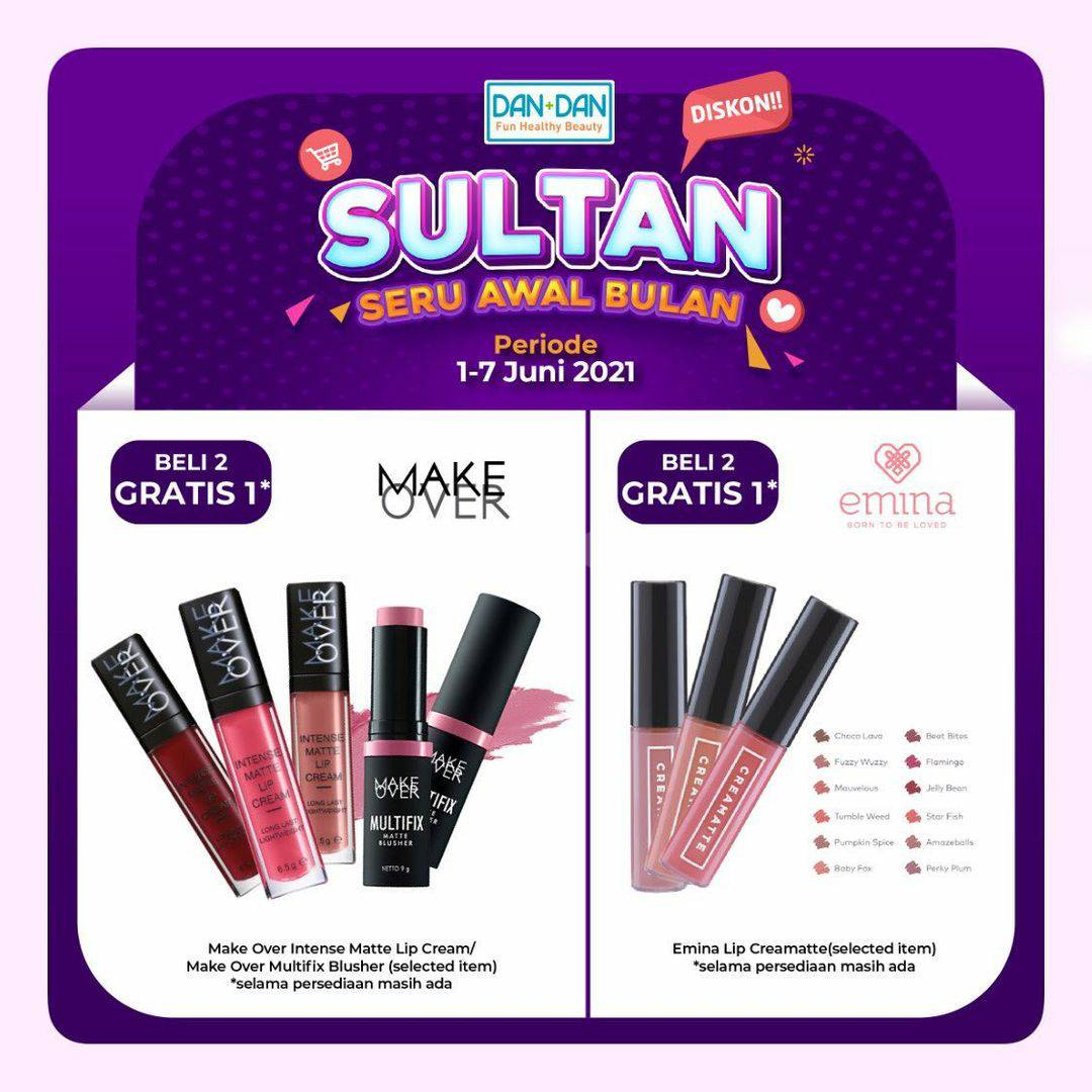 Promo DAN+DAN DISKON SULTAN SERU AWAL BULAN - scanharga