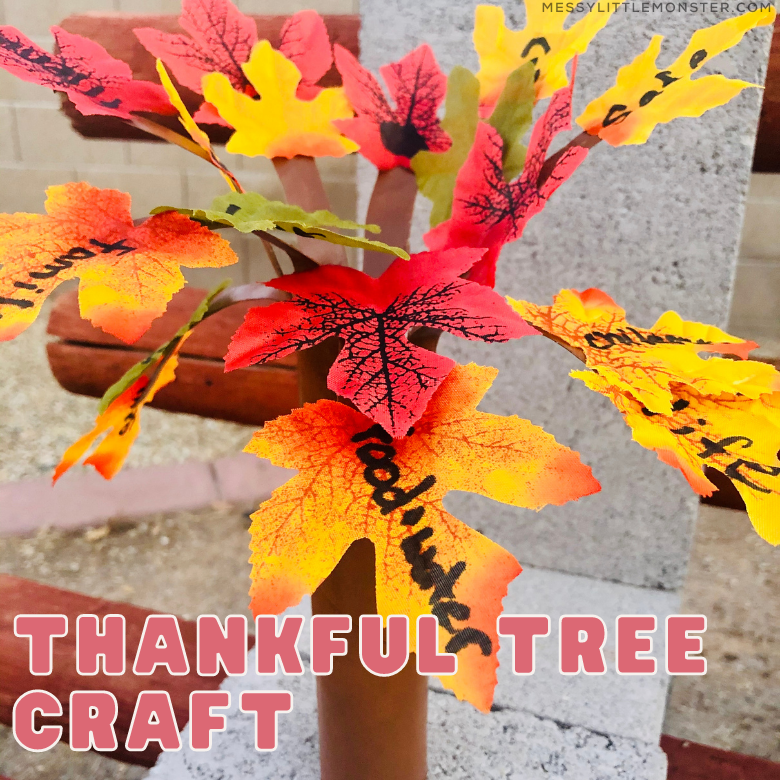 Thankful Tree Craft - Messy Little Monster