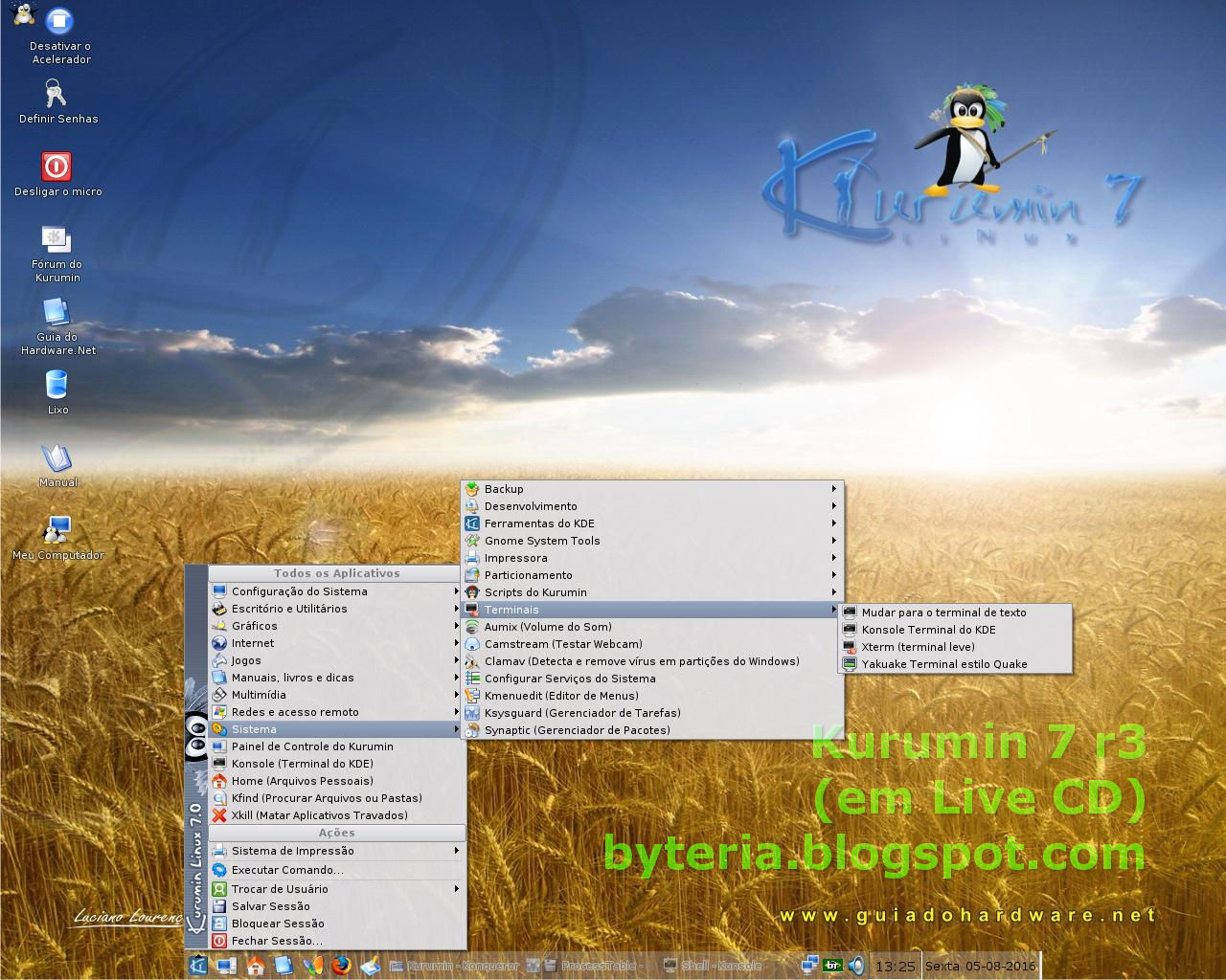 Byteria: Kurumin Linux (2003-2008)
