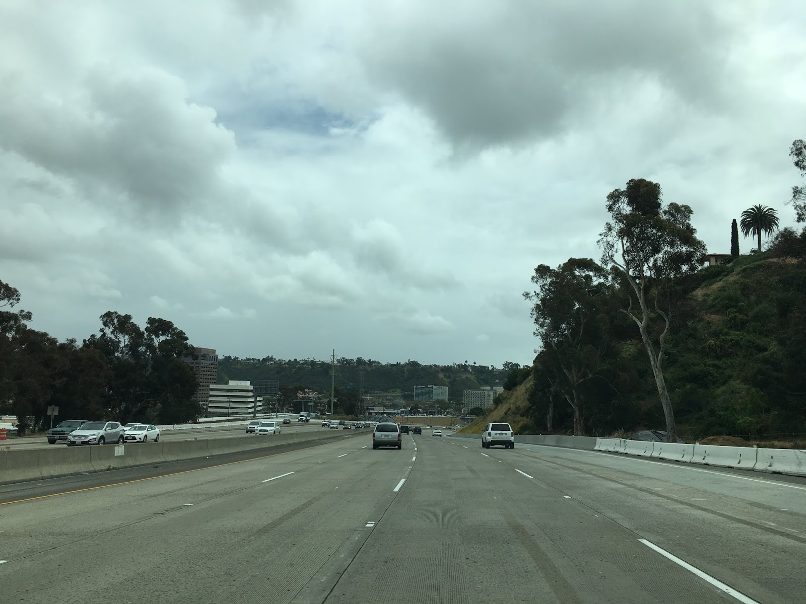 California State Route 163; Old US Route 80/395 on the Cabrillo Freeway
