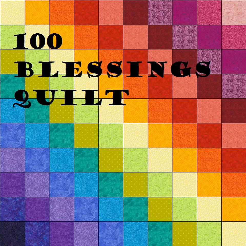 The Life of Riley: 100 Blessings Quilt