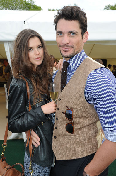 David Gandy -Source-: David Gandy and Model Girlfriend Sarah-Ann Macklin