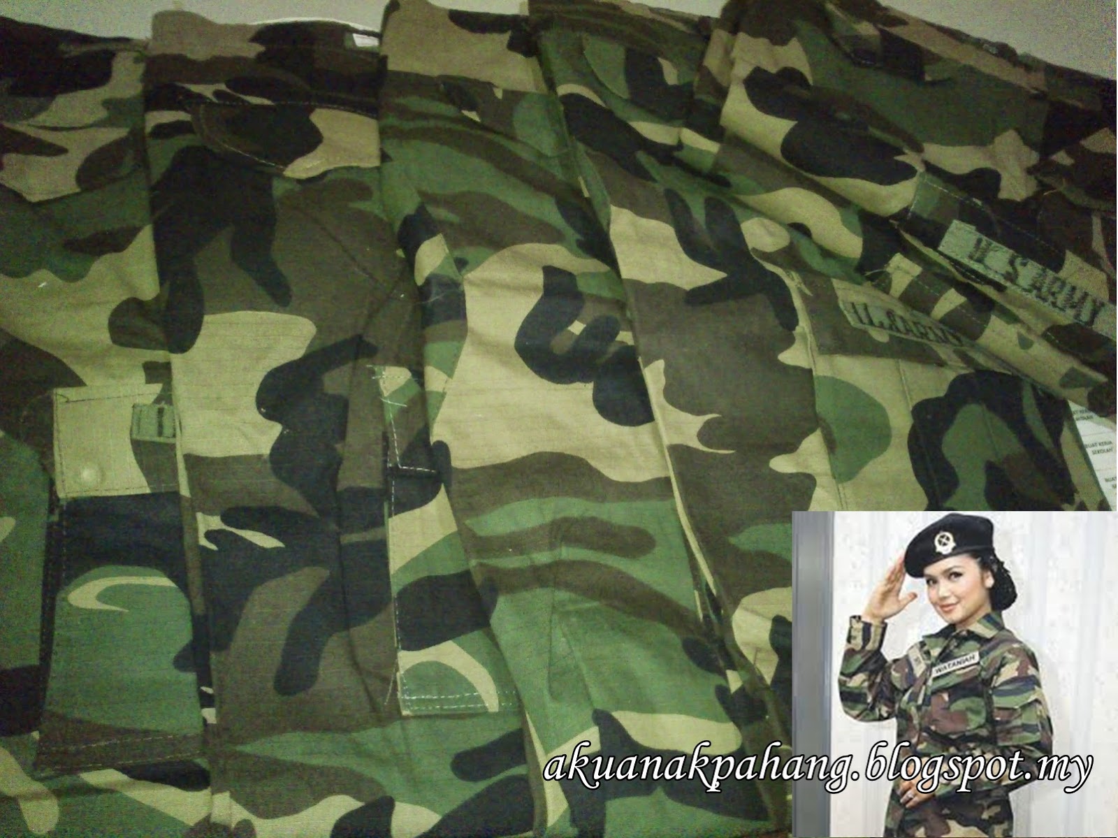 PEMAKAIAN CELORENG ASKAR DAN SEUMPAMANYA SATU KESALAHAN. | AKU ANAK PAHANG
