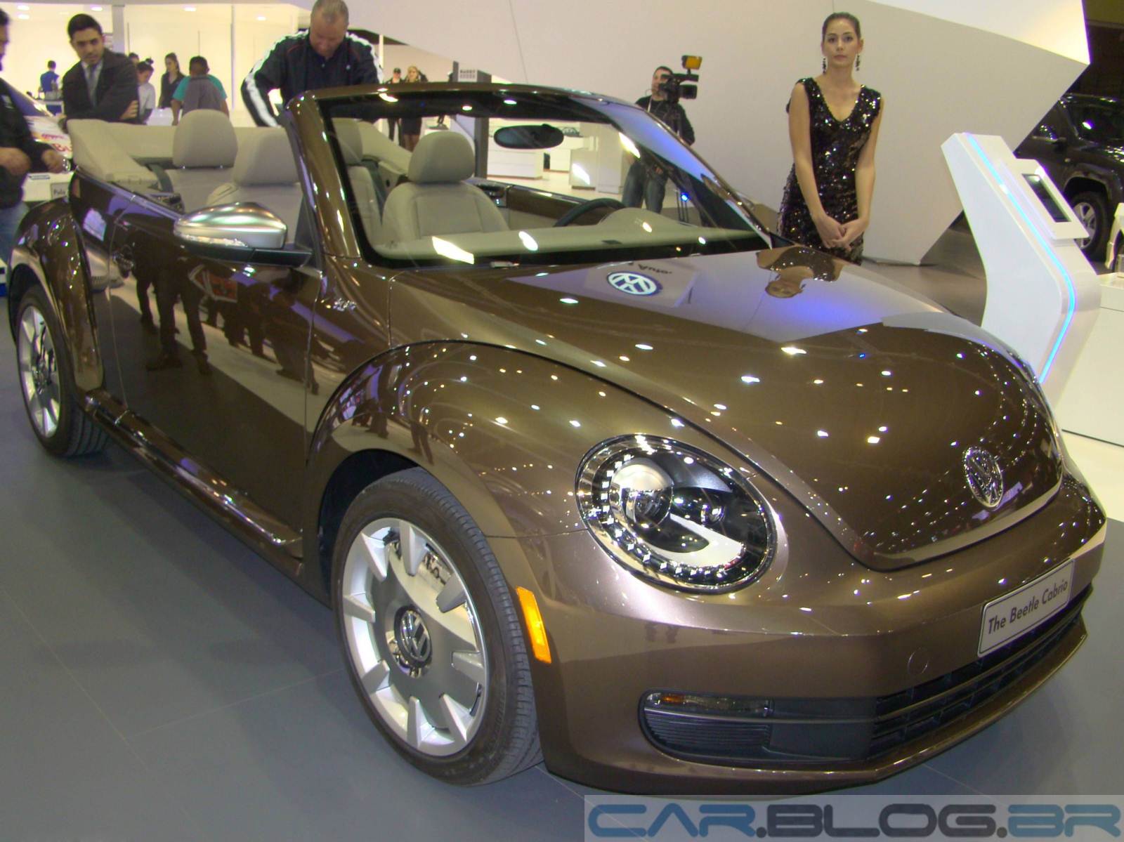 Fusca Conversível é mostrado na Argentina