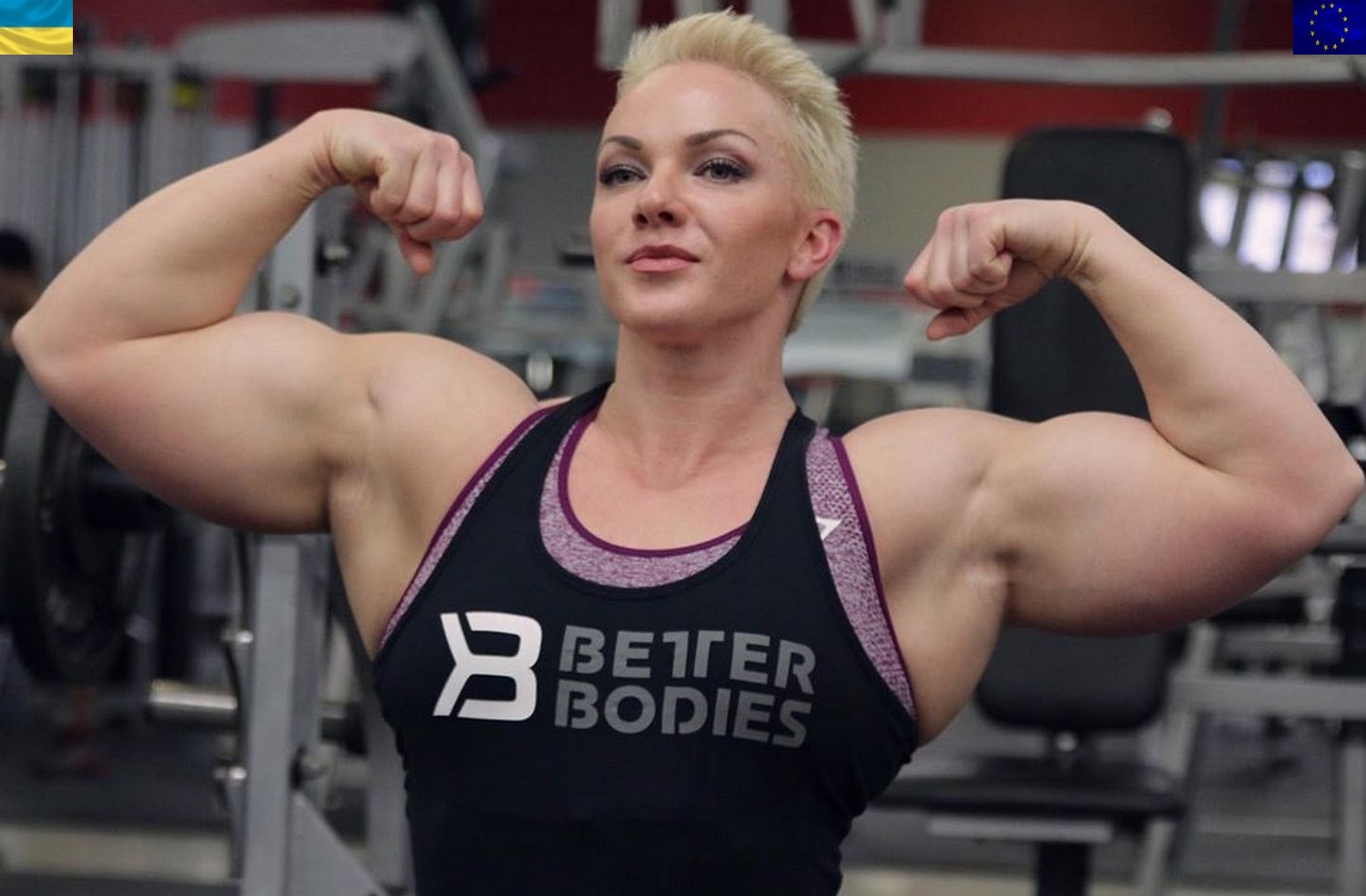🇺🇦 Natasha Gairy 🇪🇺 : 🇺🇦 Double Biceps 🇪🇺