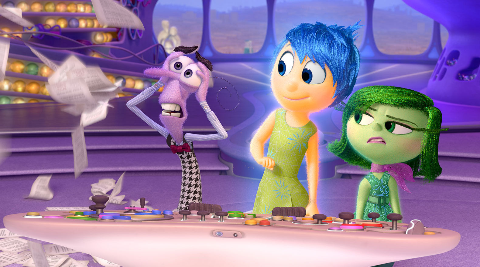 Blog El Parque de los Dibujos: Película "Del revés (Inside Out)" de Pixar