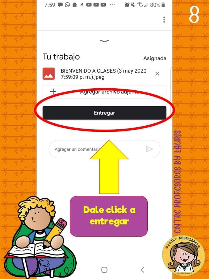 Lengua materna. Español 1. Secundaria # 15 : ¿Cómo entregar tarea en ...