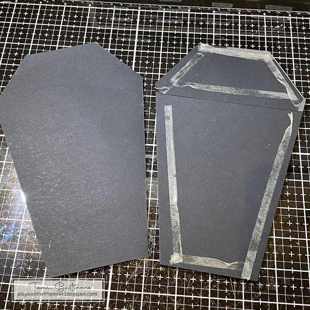 Plays Well With Paper: Casket Company Trade Sign Card - Stampers Anonymous