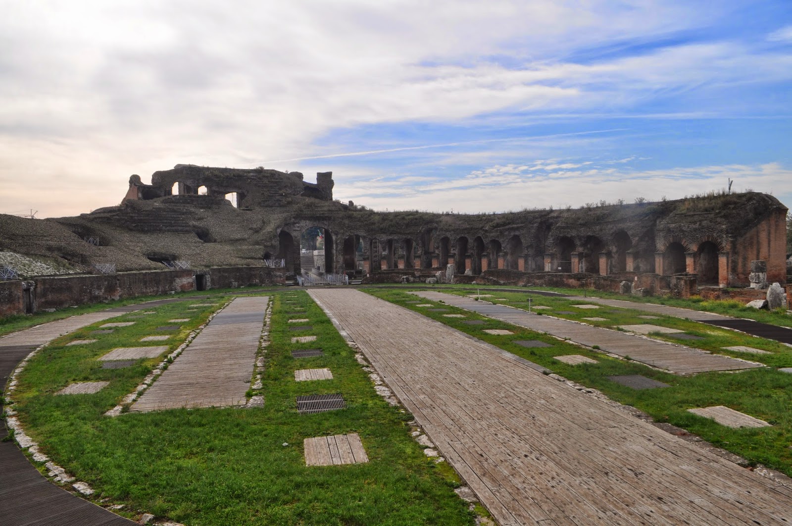 The Hudson Five: Capua Amphitheatre