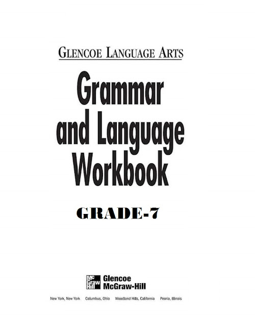 GRAMMAR AND LANGUAGE WORKBOOK GRADE-7 FREE PRINTABLE PDF FILE