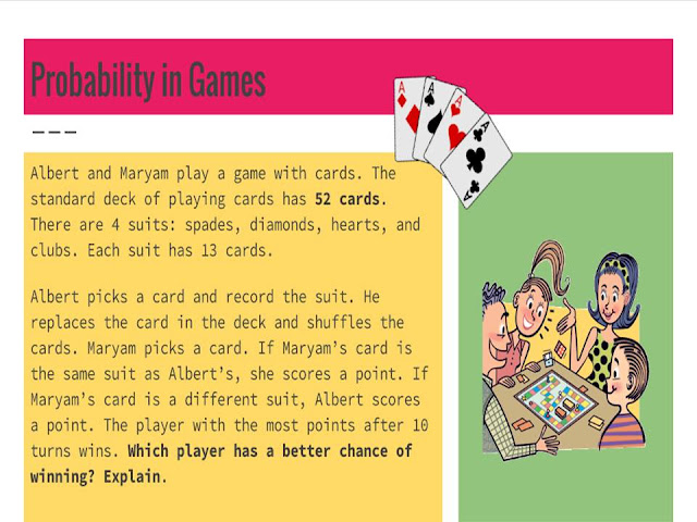 Ms Rashid: Games in Probability