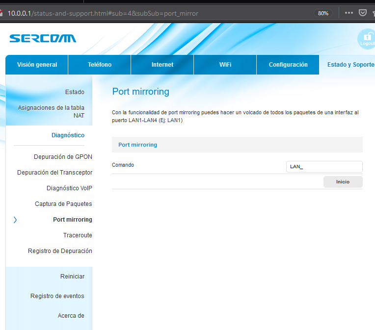 Agux y sus bits: Router Sercomm FG824CD III