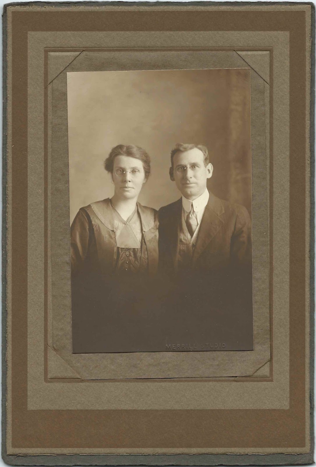 Heirlooms Reunited: Photograph & Calling Card of Mr. and Mrs. Maurice ...