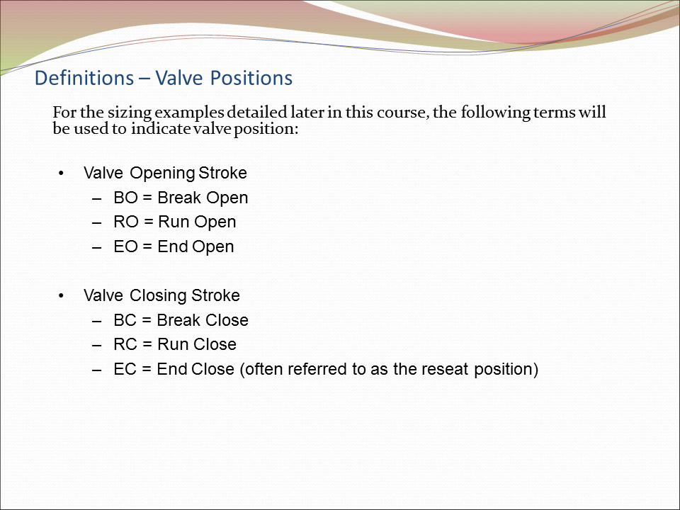 Actuator Sizing Training [ Valve Training ]