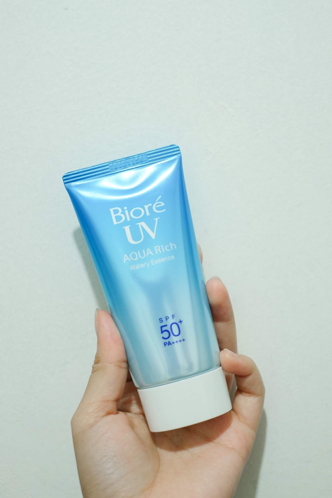 Biore UV Aqua Rich Water Essence SPF 50 Sunscreen: Review - The Foodinista