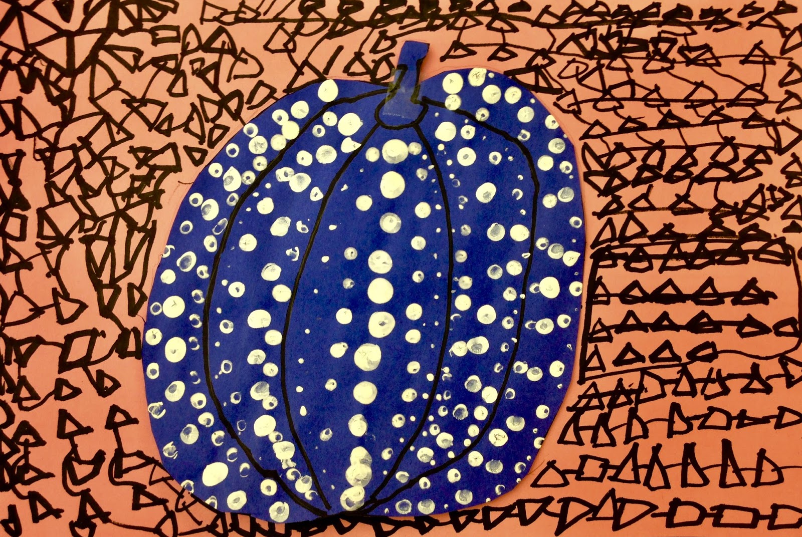 candice ashment art: Get your Yayoi Kusama polka dot Pumpkin