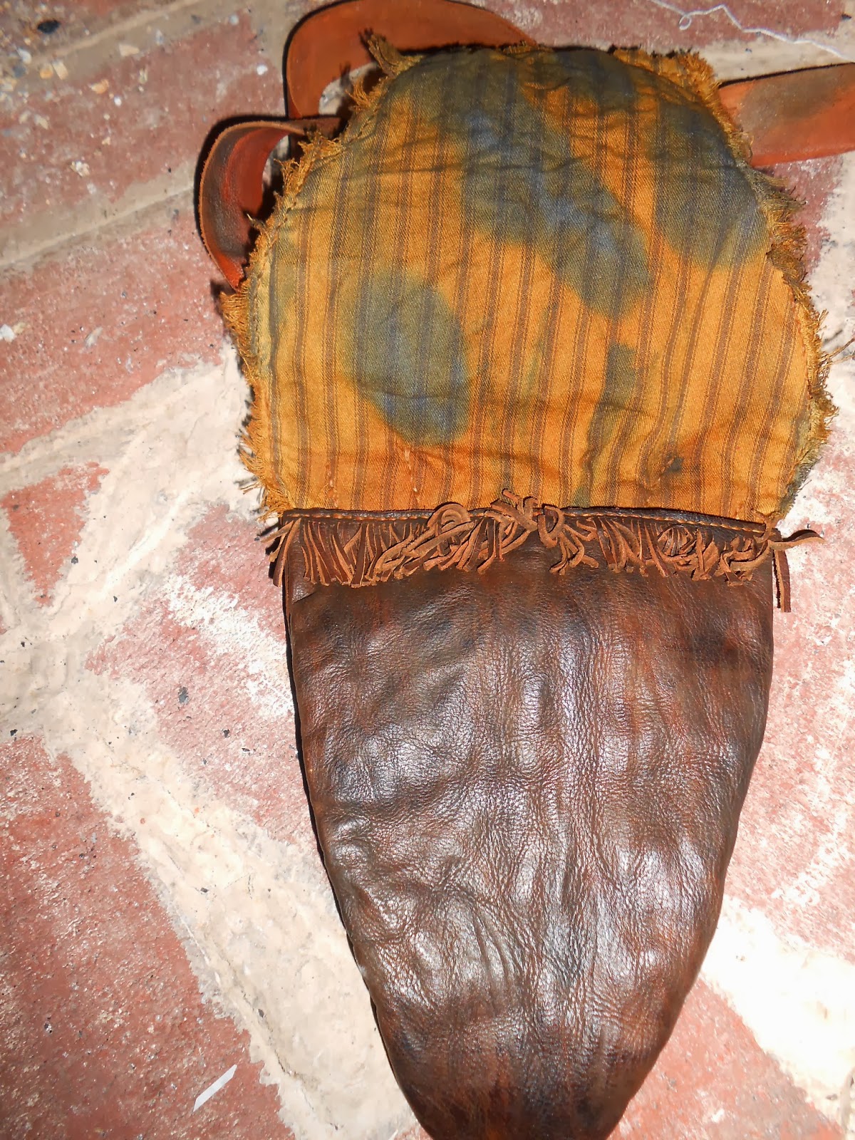 Dumb Dutchman Leather: Bag five- The 'Dirty 'Ol Bag'- SOLD