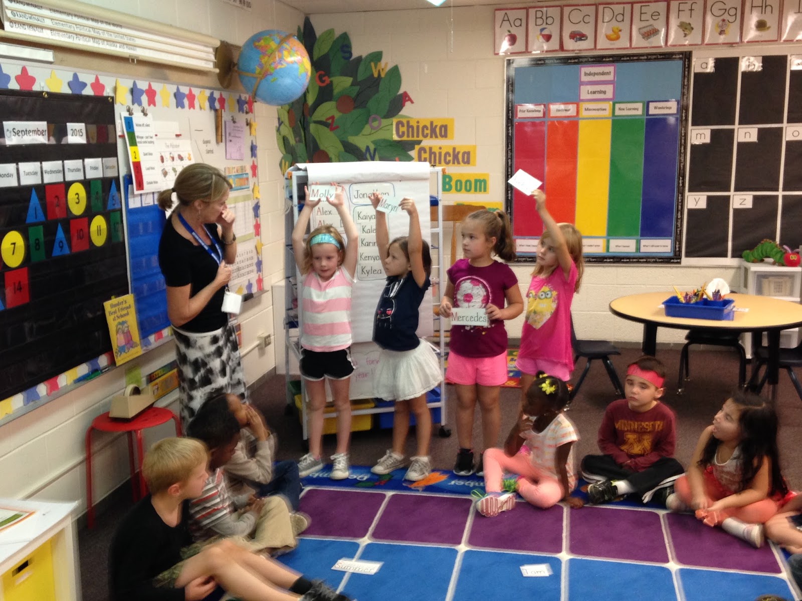 Mrs. Kurt's All Star Kindergarten Blog: Name Chart