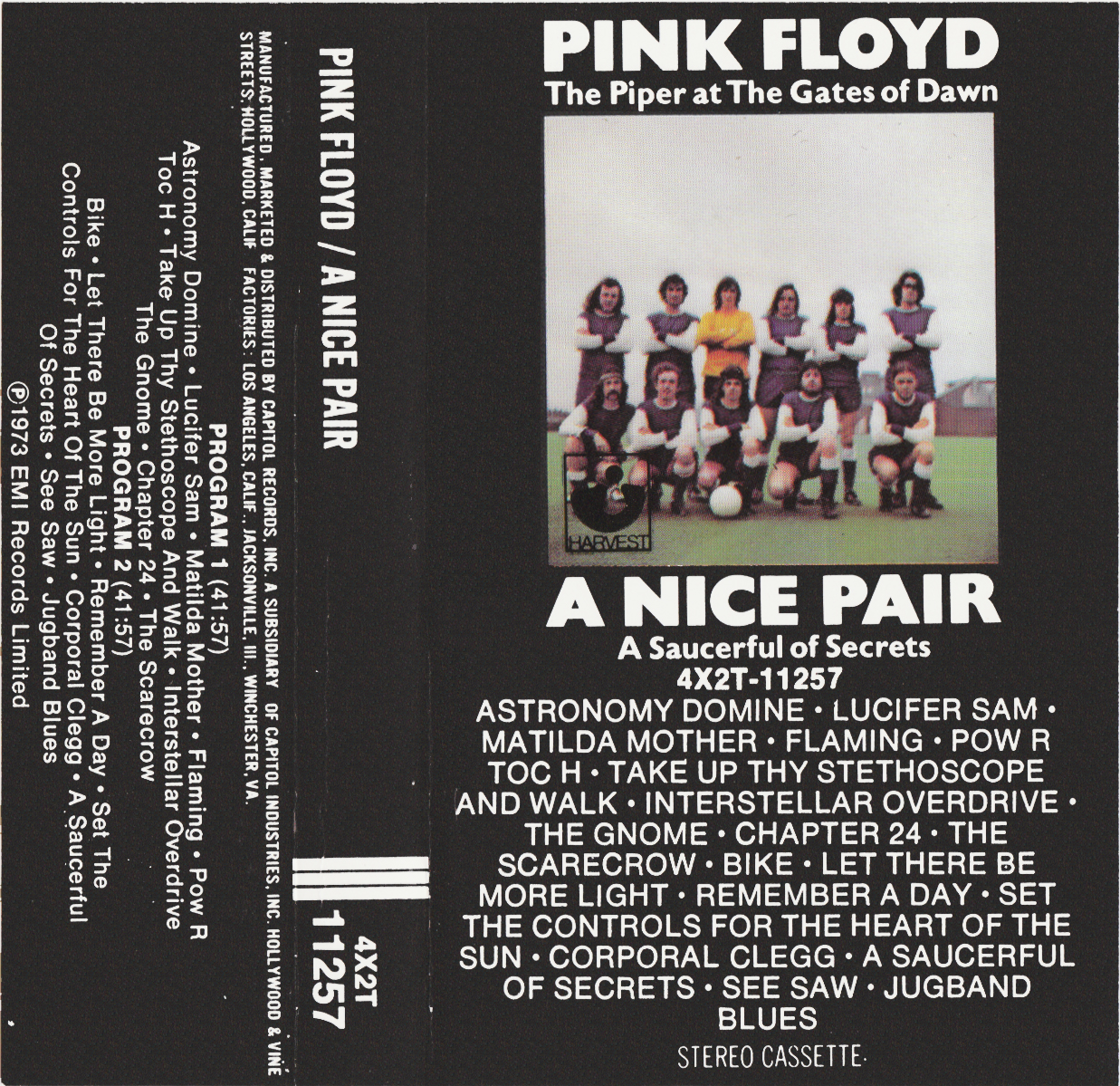 Cassette Cover Art Library: Pink Floyd