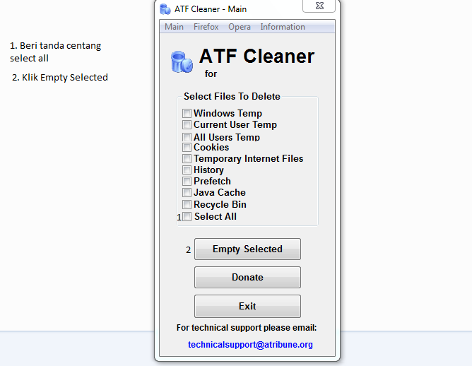 ATF Cleaner, Ringan tapi Perkasa ~ Belajar Ilmu Komputer