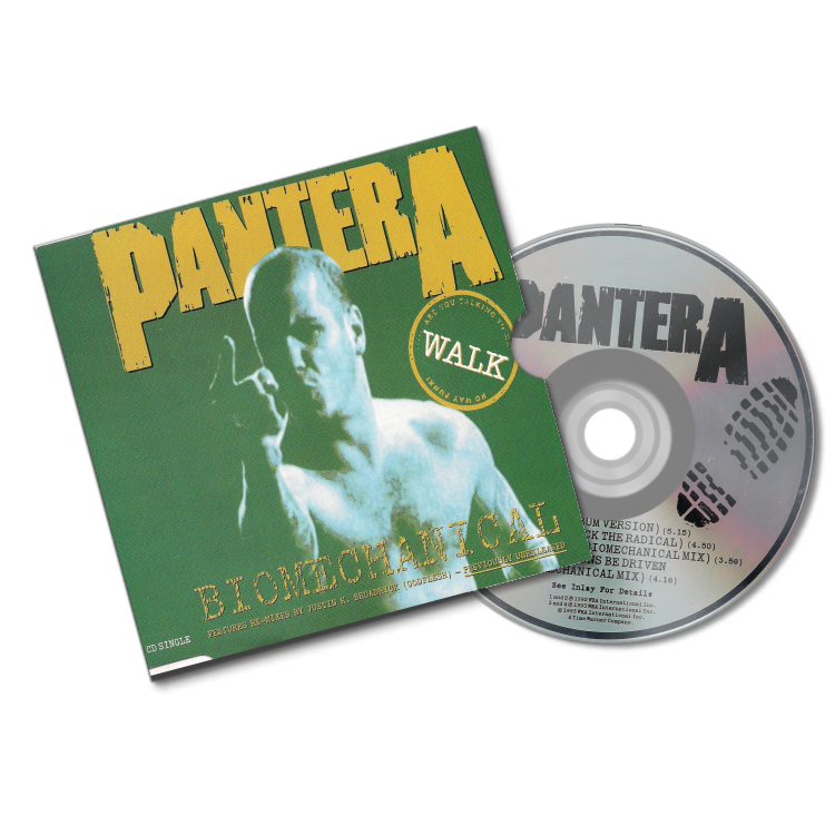 Pantera - Walk (Biomechanical) [SINGLE] ~ Walk On Home Boy