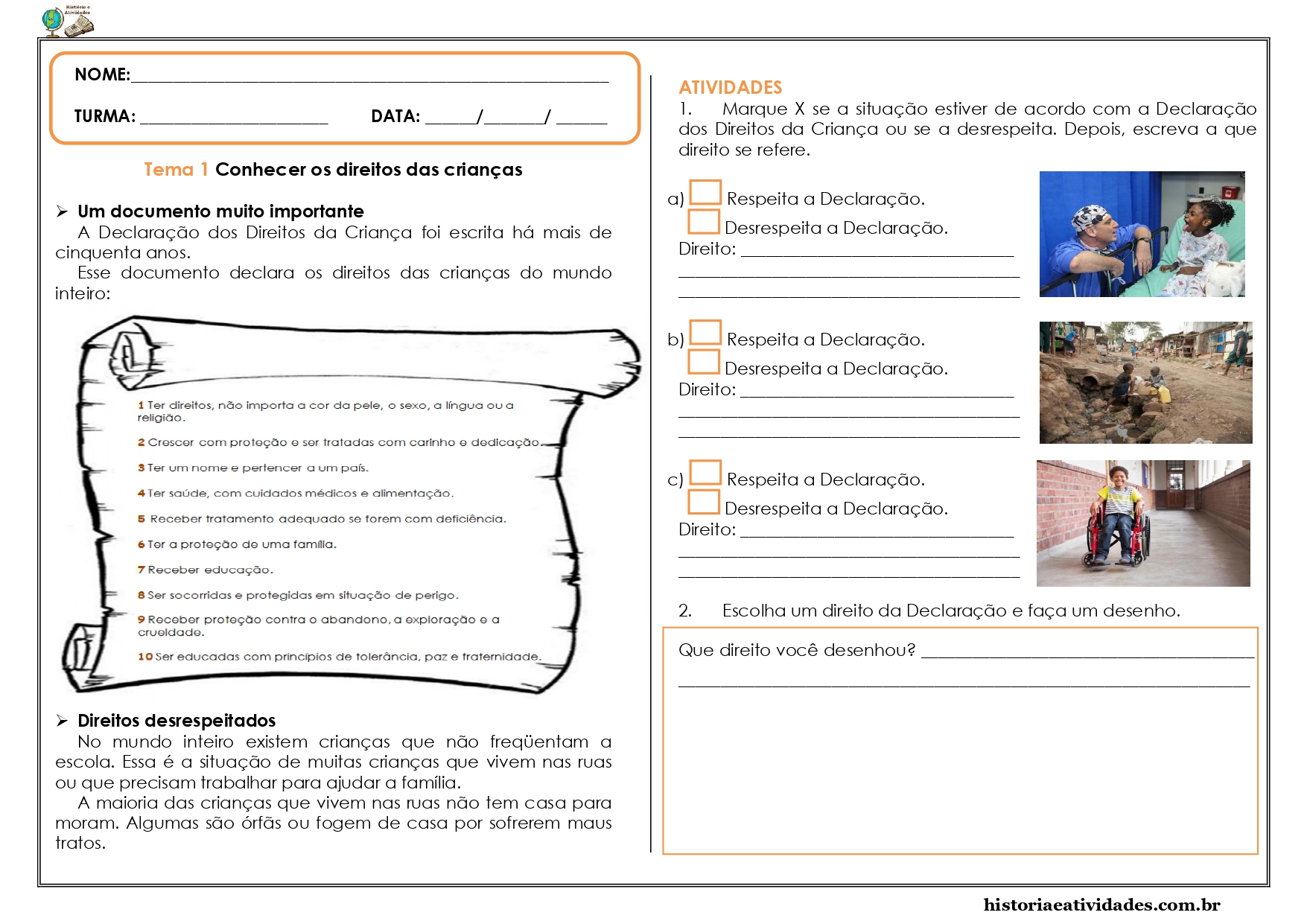 Direitos Das Crianças Aula 1 Conhecer Os Direitos Das Crianças