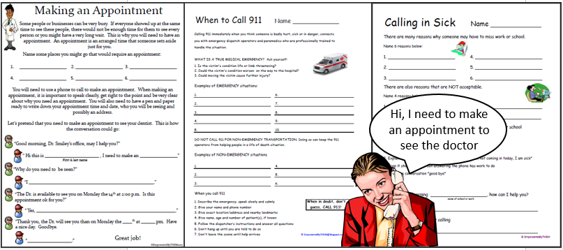 Empowered By THEM: Role Play & the Telephone