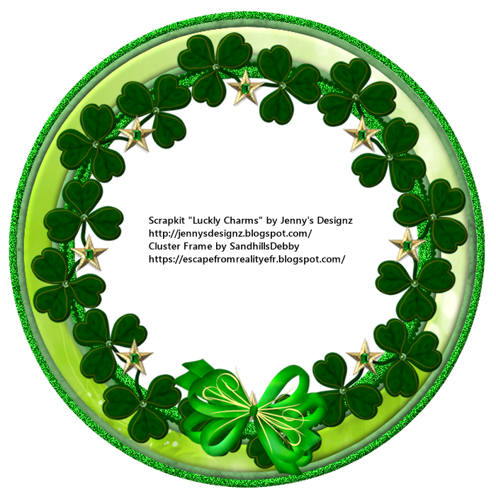 Escape From Reality Blog: FTU Cluster Frames "Lucky Charms"