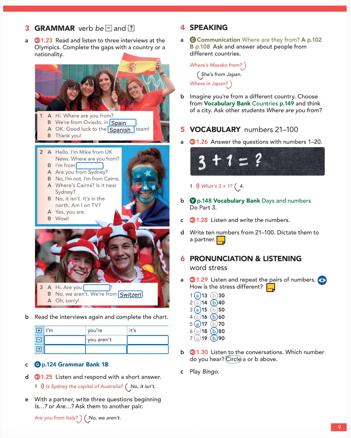 English Elementary Module 1 - UNIT 1A 1B 1C