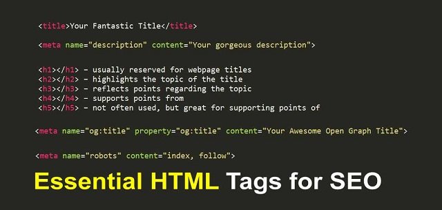 5 Essential HTML Tags for SEO Every Marketer Should Know