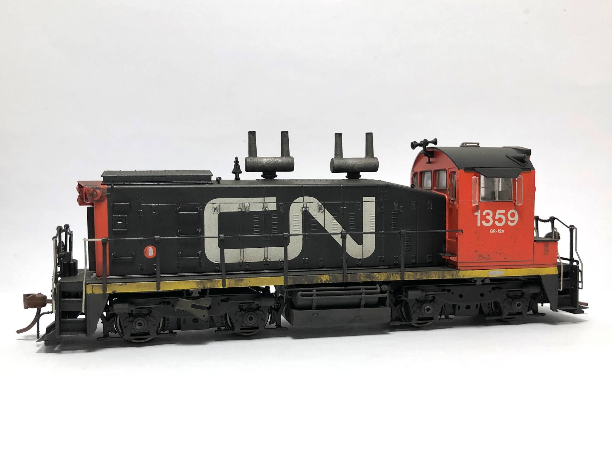 Canadian National SW1200RS weathered...