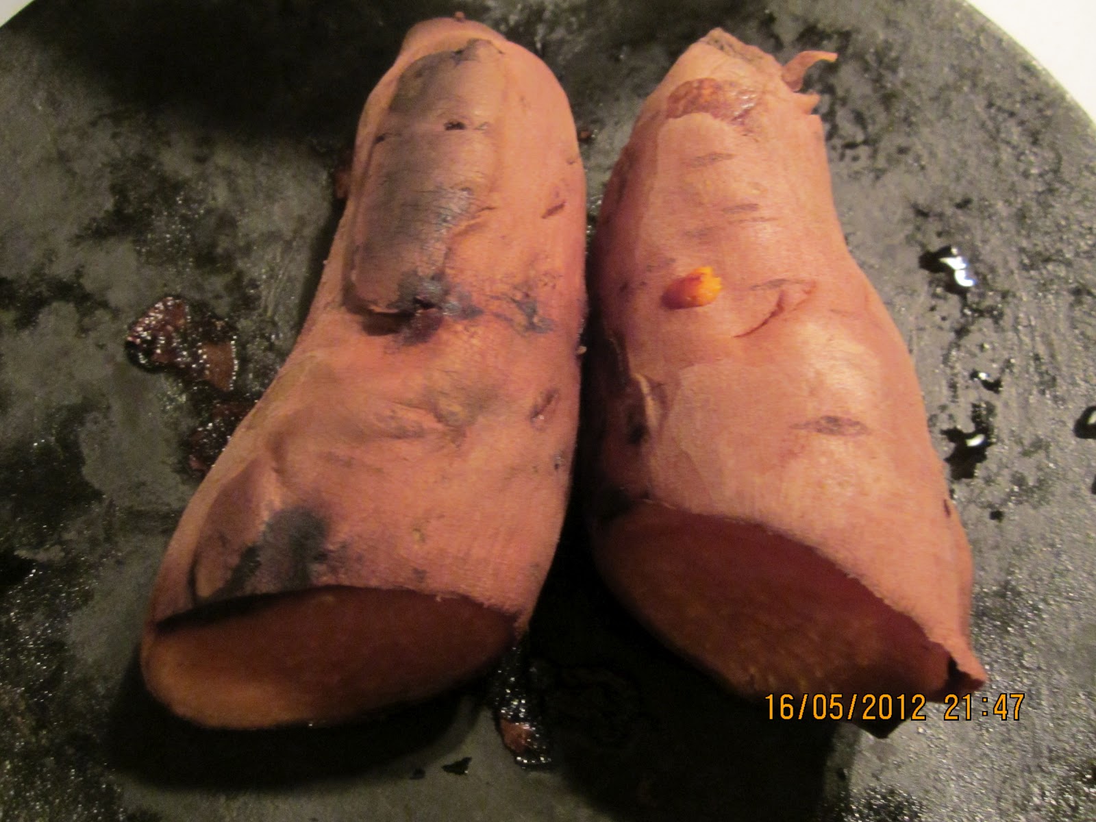 Indianfoodbazaar: Homestyle Roasted Sweet Potatoes(Tandoor ratali ...