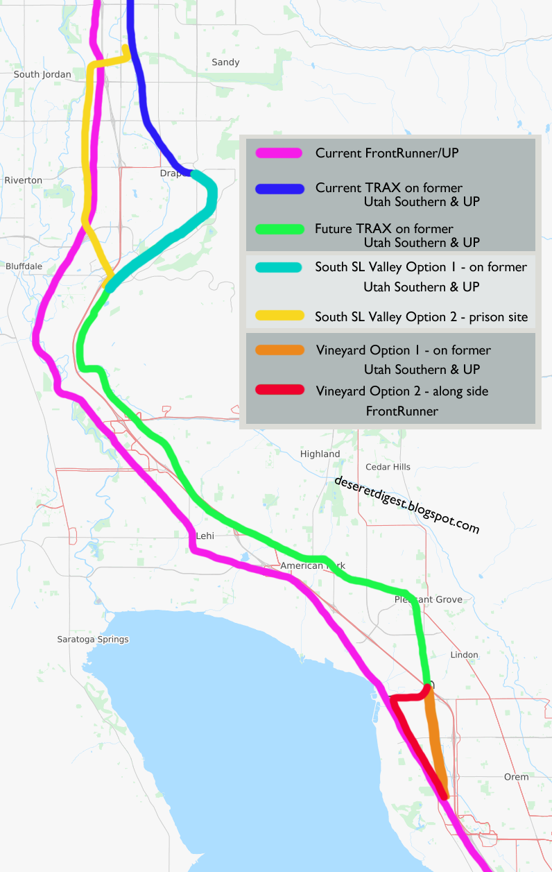 Deseret Digest: The Provo Industrial Lead: UTA’s Future TRAX corridor ...