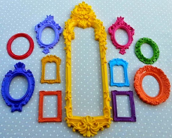 Biigthais: Decor: Molduras coloridas