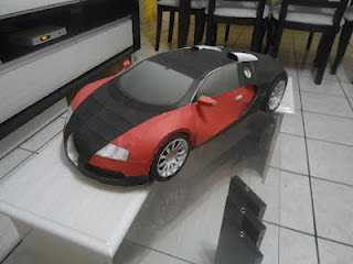 Bugatti Veyron Papercraft | Papercraft Paradise | PaperCrafts | Paper ...