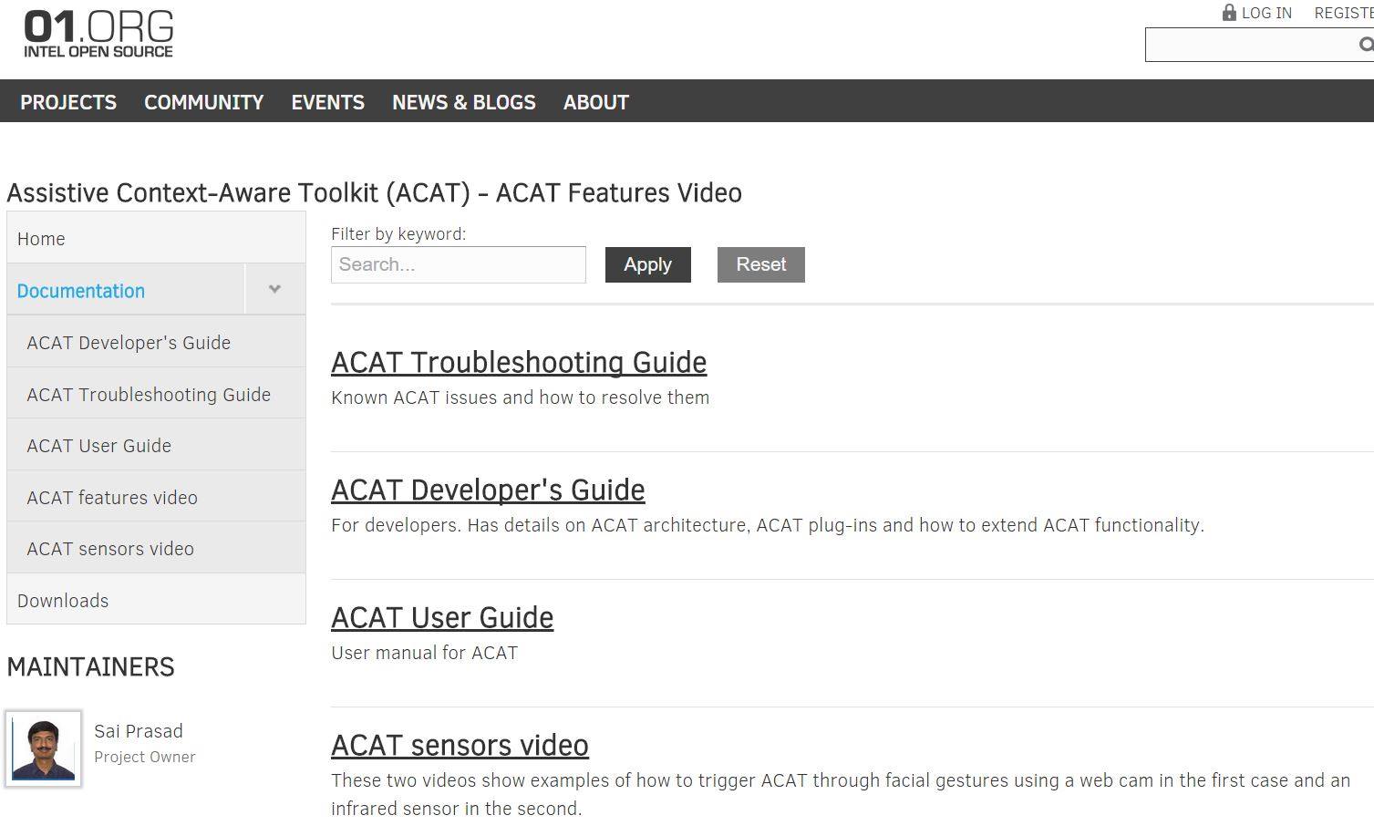 Informática para Educación Especial: Intel difunde en Open Source ACAT ...