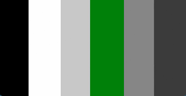 The national colors of Pakistan are green and?