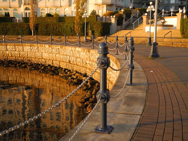 Fabric Paper Thread: Along the Songhees Walkway