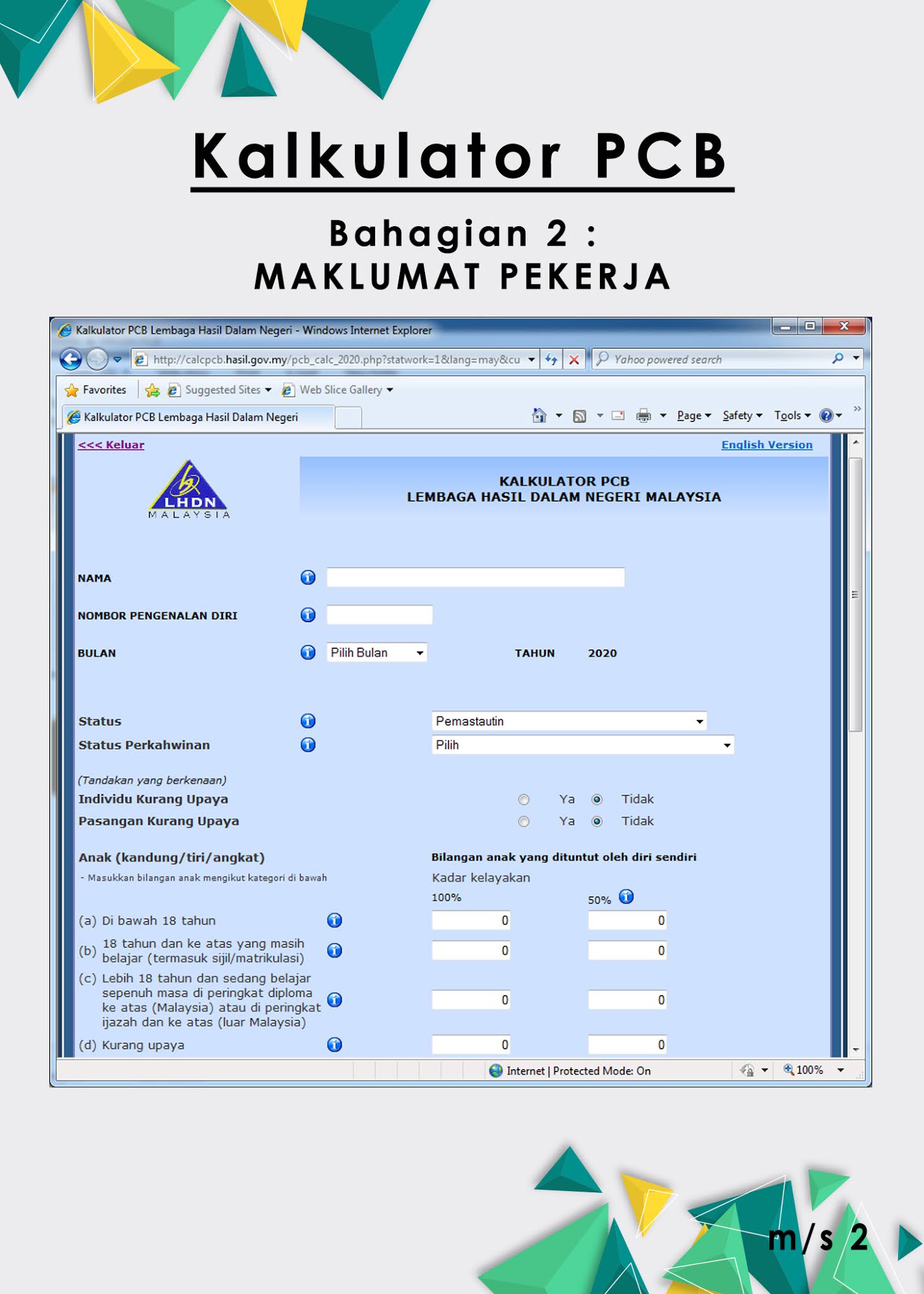 KALKULATOR PCB : FAHAMI CARA PENGGUNAAN KALKULATOR PCB YANG BETUL