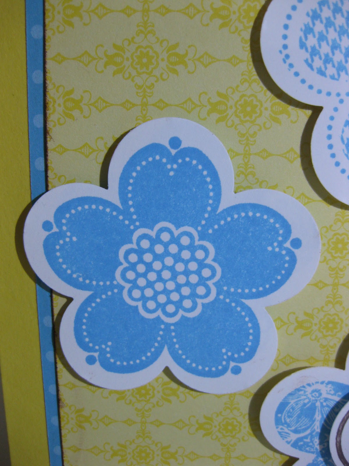 Stamped by C: Cheery Hello Card