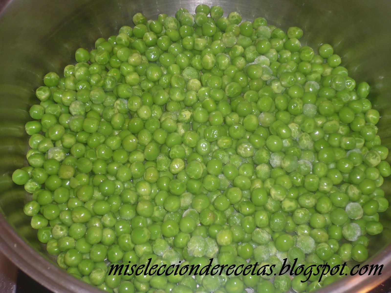 Mi selección de recetas dulces: Arvejas compuestas